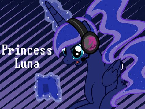 Mlp Gamer Luna Wallpaper Wallpapersafari