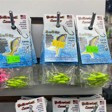 Yellow Tail Candy Larva Style Reel Deal Tackle