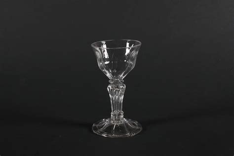 Bonhams A Moulded Stem Sweetmeat Glass Circa 1750