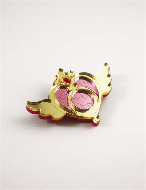 Sailor Moon Crisis Moon Brooch By Edenki On Etsy