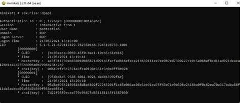 dumping rdp credentials penetration testing lab