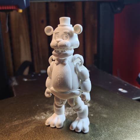 🧁 Five Nights At Freddys Print In Place Without Support 3mf・ Stl