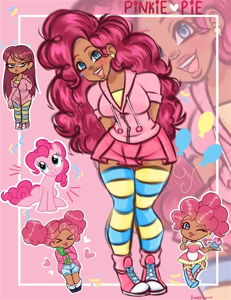 Humanized Pinkie Pie By Diameltzowo On Deviantart