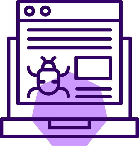 Bug Outline Shape Style Icon 54076084 Vector Art At Vecteezy
