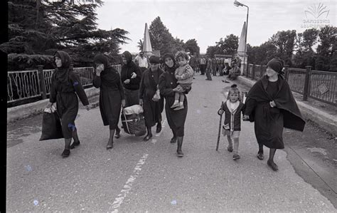 Iverieli აფხაზეთის ომის დროს დევნილი ქალები და ბავშვები