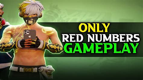 Only Red Numbers Gameplay How To Play Only Red Numbers 😐 How To