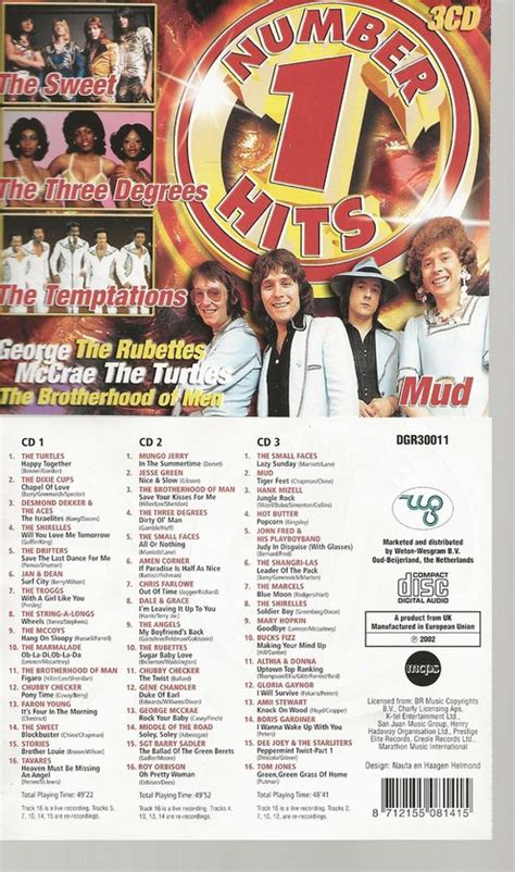 NUMBER 1 HITS ( 3 cd), zie foto | Muziek | bol