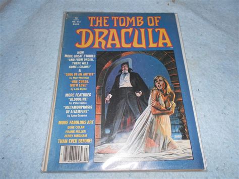 The Tomb Of Dracula 3 Marvel Magazine Vol 1 No 3 February 1980 Br