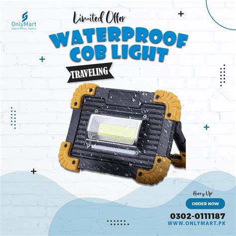 Waterproof COB Light Only Mart Buy Now