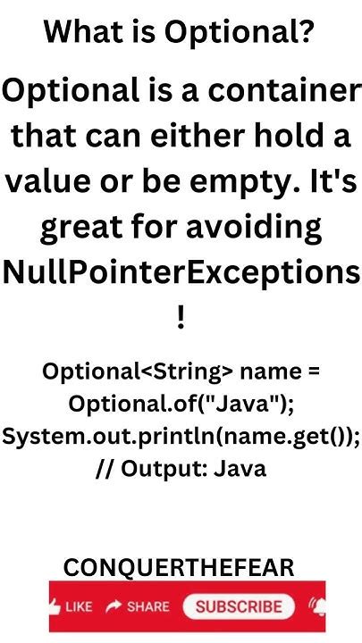 Mastering Java Optiona Top Interview Questions Explained With Code Optional