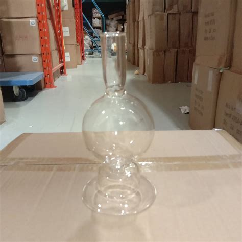 Glass Candleholder For Taper Candles 7 Clear Viva La Rosa