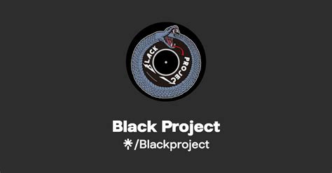 Black Project Instagram Linktree