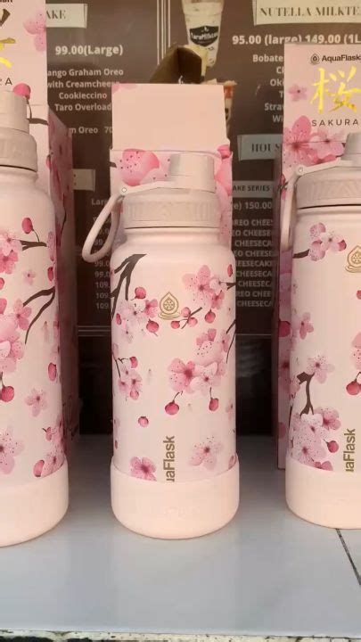Aquaflask Sakura Wide Mouth With Vacuum Insulated Stainless Steel