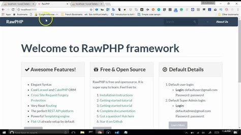 web development course laravel 5 5 orm and raw php how to setup your