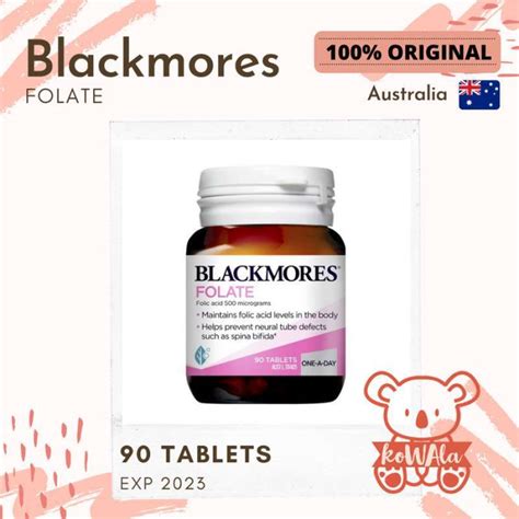 Promo Free Ongkir Ready Blackmores Australia Folate Vitamin Folic