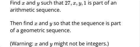 Solved Find X And Y Such That 27xy1 Is Part Of An