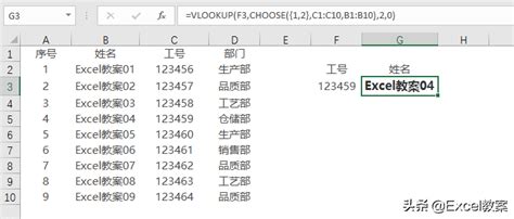 Excel逆向查找函数，你更喜欢哪种查询方式？ 正数办公
