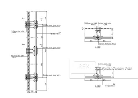 Glass Curtain Wall Section Detail Wall Design Ideas