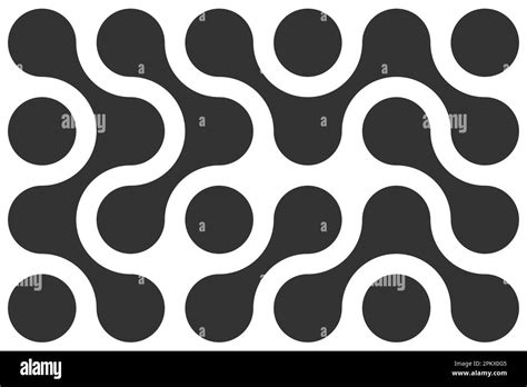 Innovation Technology Pattern Dots Background Science Poster Stock