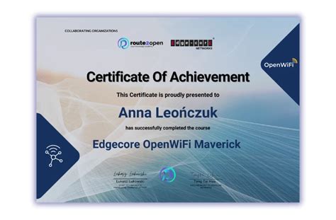 OpenWiFi Course Route2open