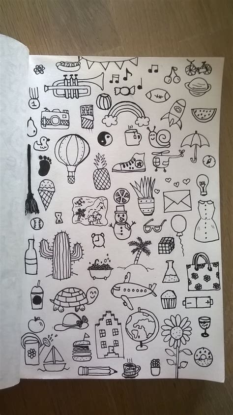 Random Doodles To Draw Drawing Rjuuc Edu Np