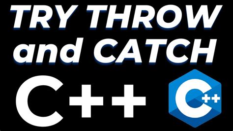 try catch throw c tutorial with example exception handling in c youtube