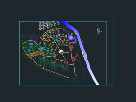 Centro Recreacional En Istmina En Autocad Librería Cad