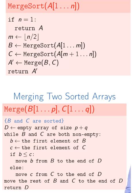 Python Does My Mergesort Still Have Onlogn Time Complexity Why It Runs So Slow Stack
