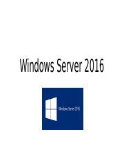 Windows Server PPT Pptx Windows Server Introduction Windows Server Is Much