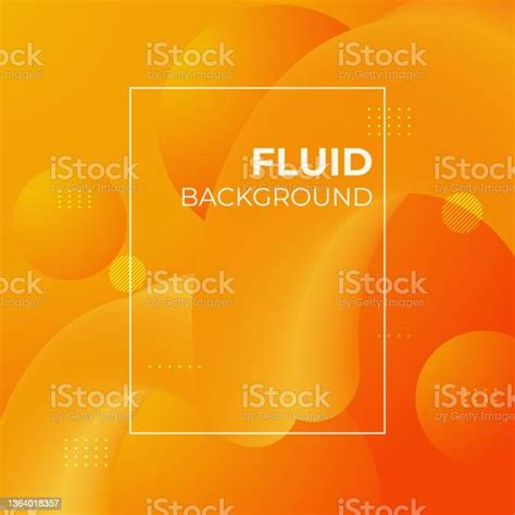 추상 배너 오렌지 액체 흐름 현대 유체 배경 커버 포스터 템플릿 방문 페이지 커버북의 모양입니다 벡터 아트 일러스트레이션 그래픽 디자이너에 대한 스톡 벡터 아트 및 기타