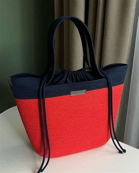 КОРЗИНЫ • СУМКИ • ИЗ ШНУРА • ОБУЧЕНИЕ On Instagram ПРОСТО ВАУ🌟 Без слов эта сумка очень