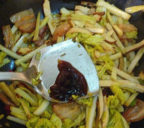 豆腐乾炒白菜 每日頭條