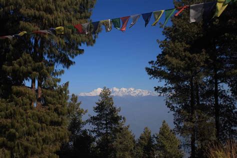 kakani day hiking and volunteering in a primary school