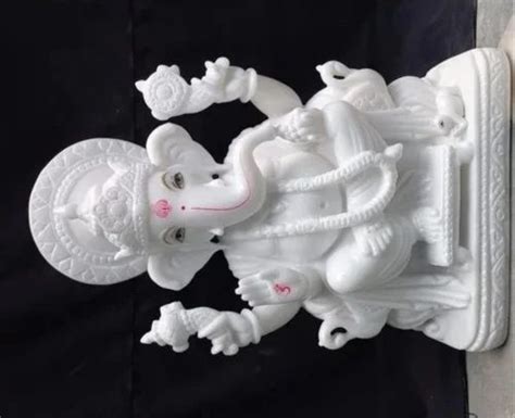 White Marble Ganesh Statue Temple At Rs 40000 In Alwar Id 2849252510088