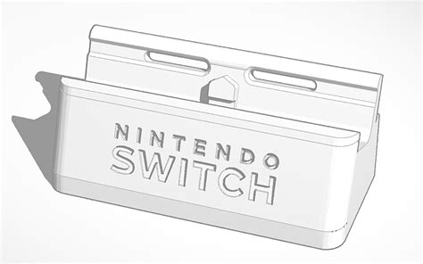 3d Design Copy Of Nintendo Switch Dock Tinkercad