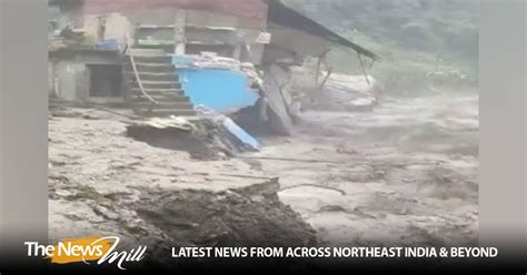Himachal Cloudburst In Kullu Damages Houses Roads