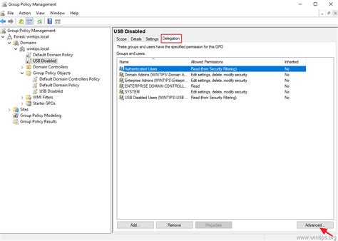 How To Block Usb Storage Devices On A Domain With Group Policy Wintips Org