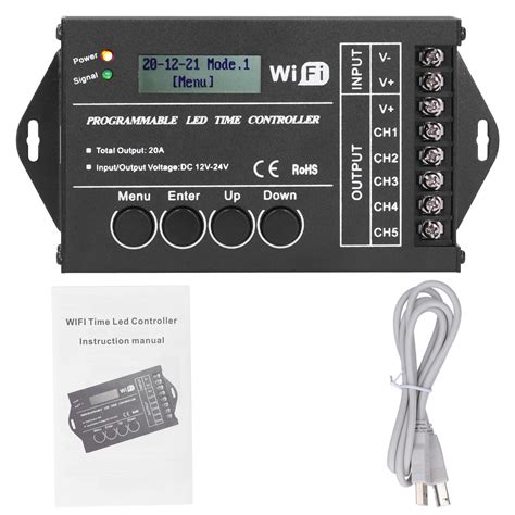 Led Light Controller Multifunctional Wifi Programmable Lamp Timing Switch Controller