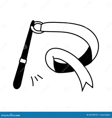 Gymnastics Ribbon Vector Rhythmic Gymnastics Performances And