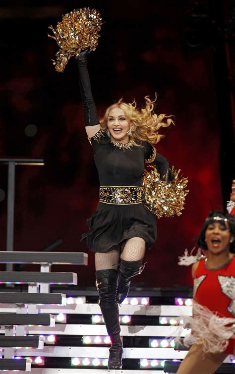 Madonna At Bridgestone Super Bowl Xlvi Pregame Show Hawtcelebs