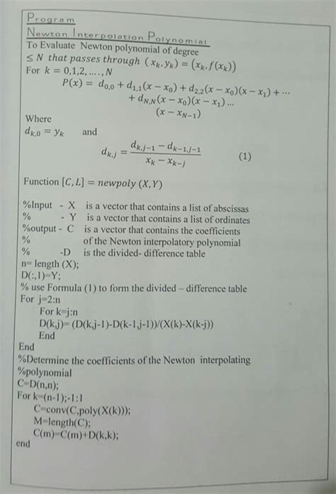 Solved Q2 Use Newton S Method To Show That The Data Below Chegg Com
