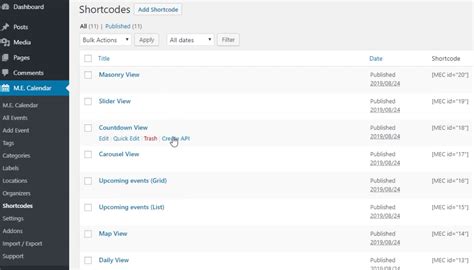 Event Api Addon Mec For Non Wordpress Websites