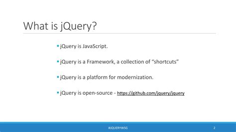 Ppt Jquery Javascript Made Easy Powerpoint Presentation Free