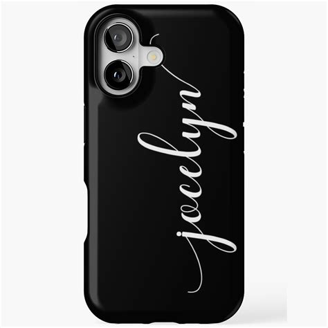 Jocelyn Custom Name On Delicate Black Cursive Font Sticker For Sale