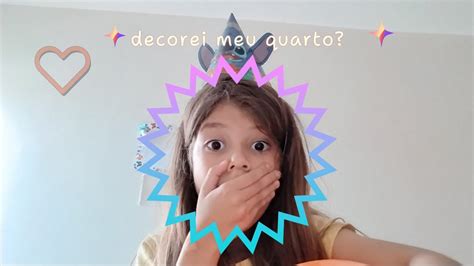 Decorando Meu Quarto Youtube