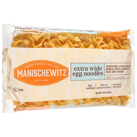 Manischewitz Homestyle Extra Wide Egg Noodles 12 Oz 12 Oz Shipt