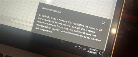 Solved Task Instructionsin Cell C Enter A Formula That Chegg