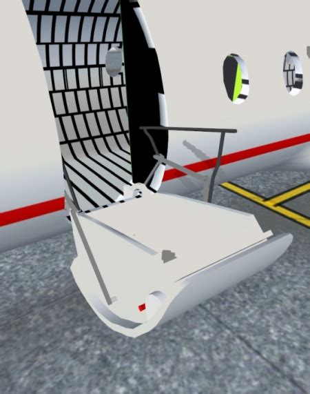 An Example For The Application Of Bones In Aircraft Animations