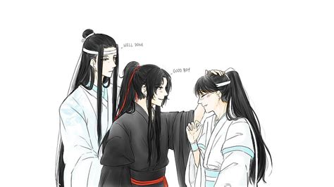 Anime Mo Dao Zu Shi Lan Sizhui Lan Wangji Lan Zhan Wei Wuxian Wei