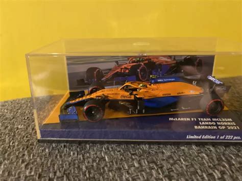 MINICHAMPS 1 43 MCLAREN F1 Team MCL35M Lando Norris Bahrain GP 2021 LTD